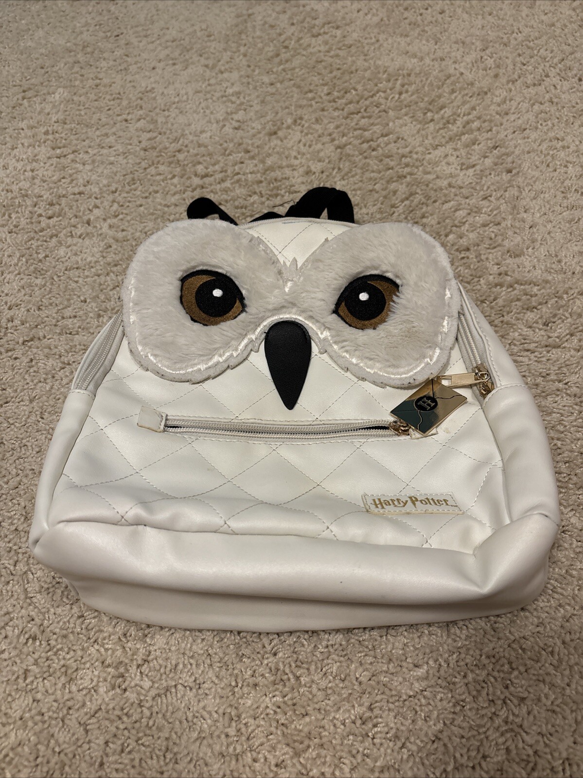Universal Harry Potter Wizarding World Hedwig Owl White Adjustable Mini ...