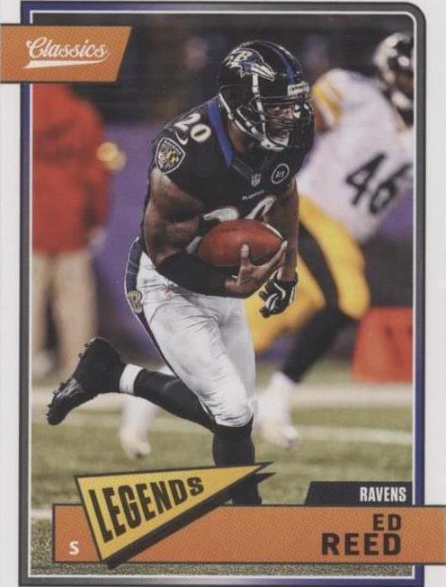 2018 Panini Classics - Legends Ed Reed #104 for sale online | eBay
