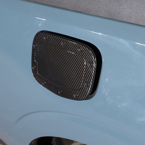 For Ford Maverick 2022+ Carbon Fiber Fuel Filler Door Gas Tank Cover ...