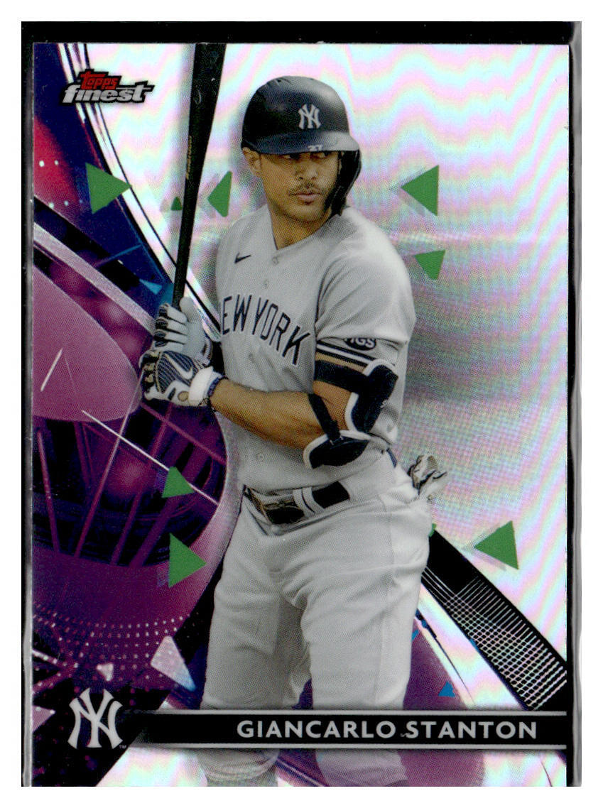 2021 Topps Finest - Refractor #85 Giancarlo Stanton for sale online | eBay