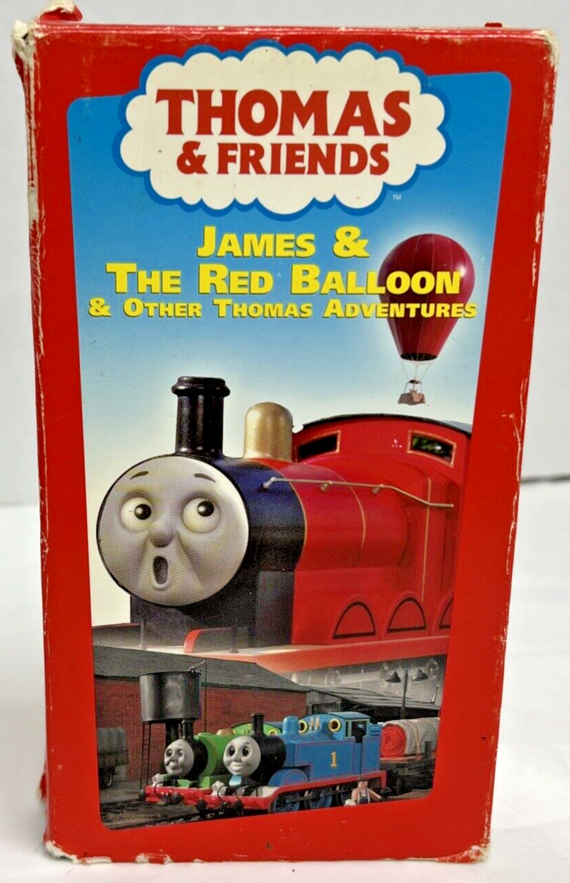 Thomas and Friends - James and the Red Balloon (VHS, 2003) for sale ...