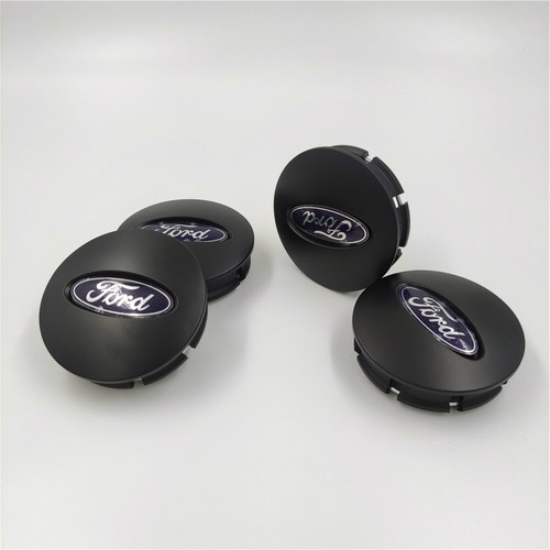 4X 65MM Wheel Centre Caps Hub Caps Car Rim Badge Emblem Matte Black ...