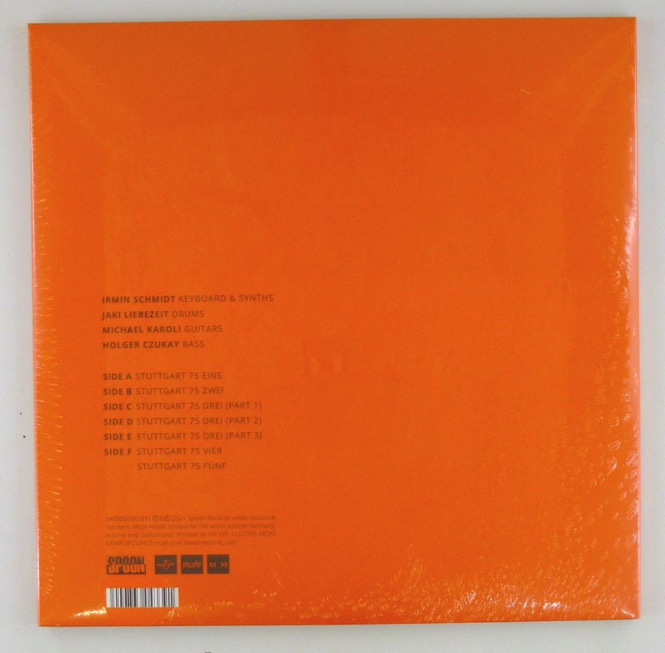 3x 12 " LP Can - Live IN Stuttgart 1975 Limited Edition Orange Vinyl ...