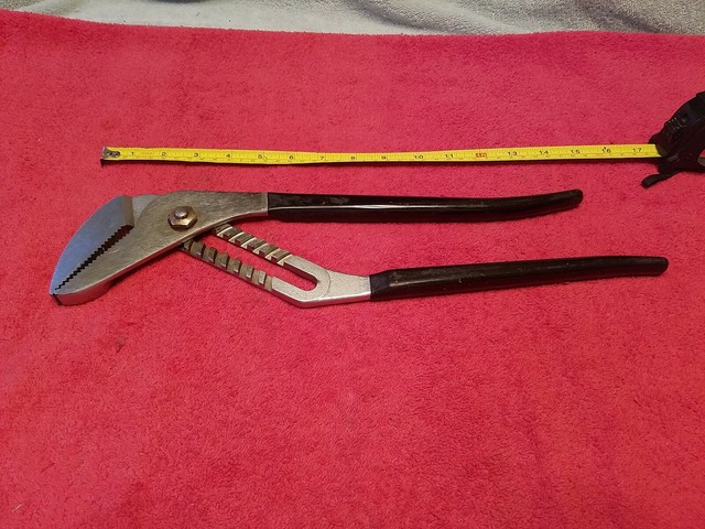 Craftsman 16" Arc Joint Pliers USA Made 9-45384 Wf11 Vtg for sale ...