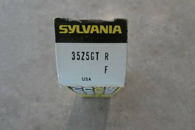 New Old Stock still in original box Sylvania Radio Vacuum Tube 35Z5GT ...