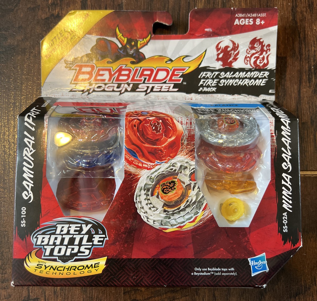 Beyblade Shogun Steel Ninja Salamander Vs Samurai Ifraid
