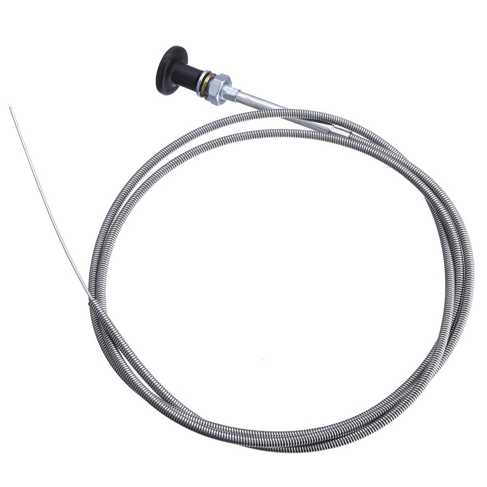 237 Universal Push Pull Choke Cable 63" Inner 60" Conduit 2 3/4" Travel ...