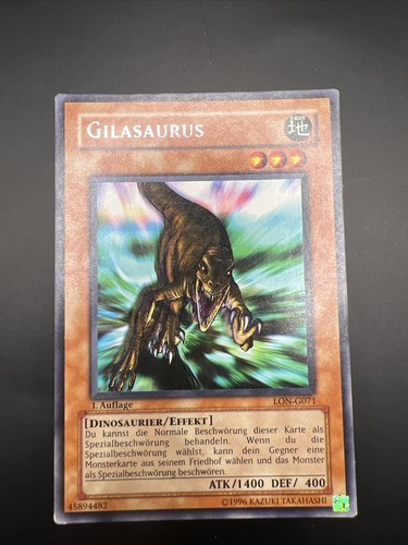 YUGIOH! Gilasaurus LON-G071 1.Auflage Rare | eBay