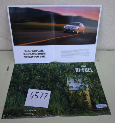 N°4577 / VOLVO BI-FUEL catalogue nederland text 06-2001 | eBay