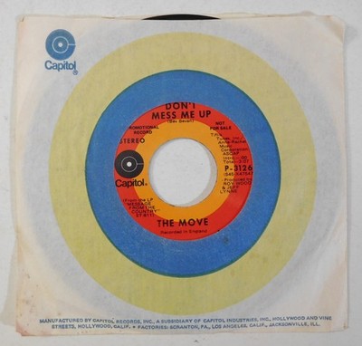 THE MOVE Don't Mess Me Up, Tonight CAPITOL PROMO 45 psych rock | eBay