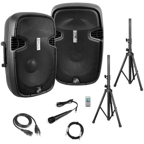 Pyle Pro 10" Active + Passive PA System Package Kit 68888769419| eBay