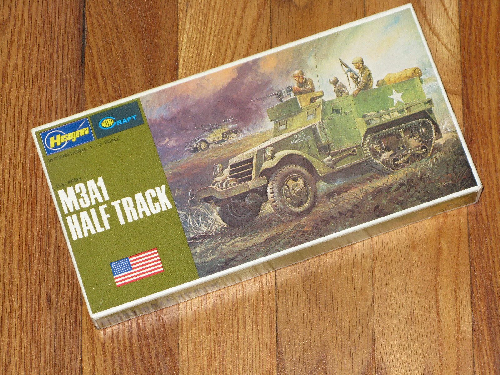 HASAGAWA M3A1 HALF TRACK MODEL KIT | eBay