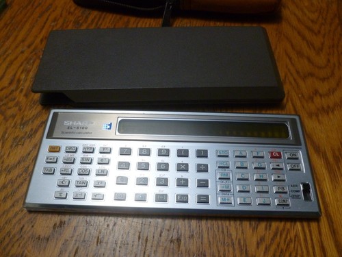 SHARP EL-5100 CALCULATOR & CASE INSTRUCTION MANUALS | eBay