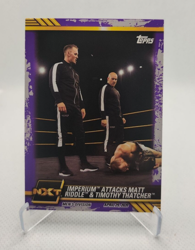 2021 Topps WWE NXT - Imperium Attacks Matt Riddle & Timothy Thatcher ...