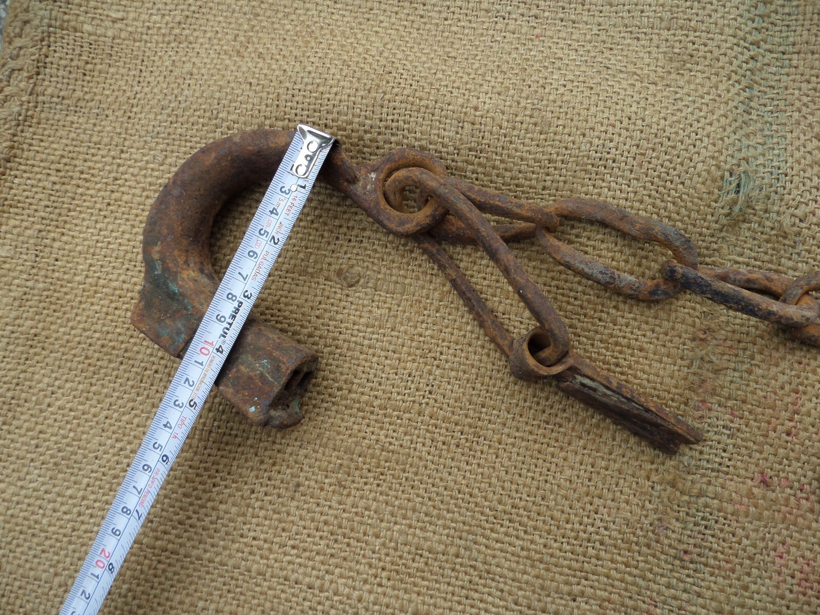 ANTIQUE JAIL RESTRAINTS PRISON PRISONER LEGCUFFS SHACKLES LEG IRONS ...