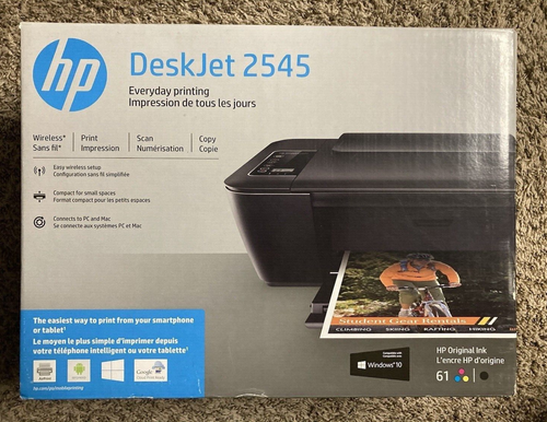 HP DeskJet 2545 All-in-One Printer | eBay