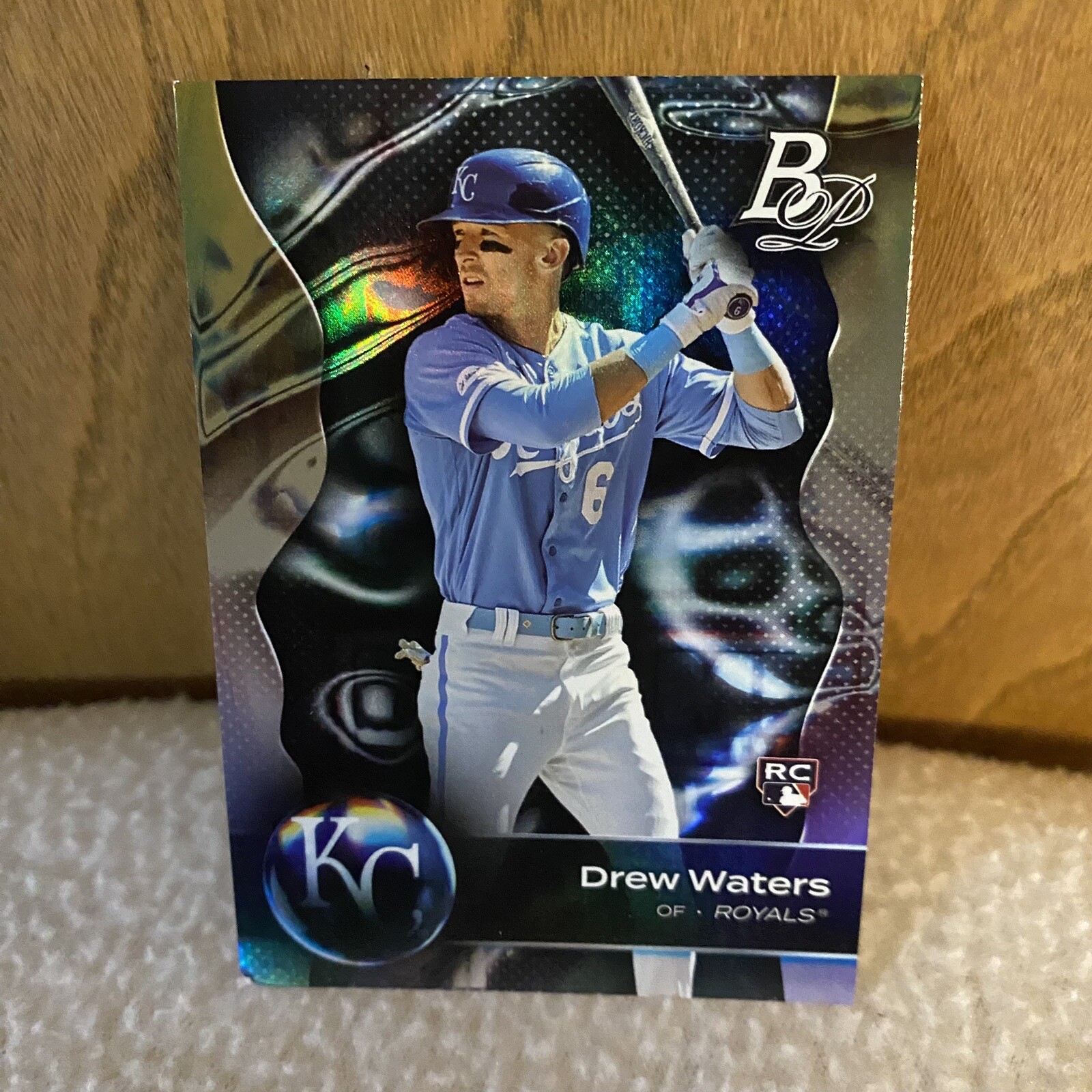 2023 Bowman Platinum Base #24 Drew Waters RC Kansas City Royals Rookie | eBay