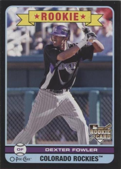 2009 O-Pee-Chee - Dexter Fowler #596 Black Border (RC) for sale online ...