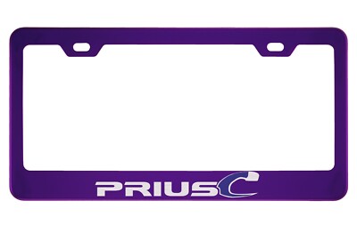 Purple License Plate Frame for Toyota PriusC, Prius C | eBay