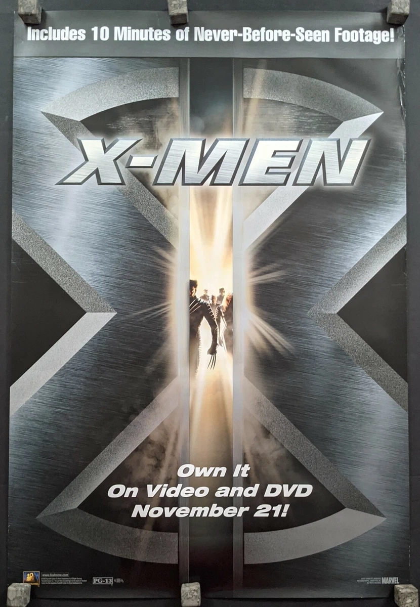X Men Movie Poster 2000
