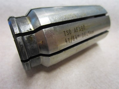 TSD 16.5mm Series AF190 Collet 1-7/16" Outer Diameter 2-1/2" Overall ...