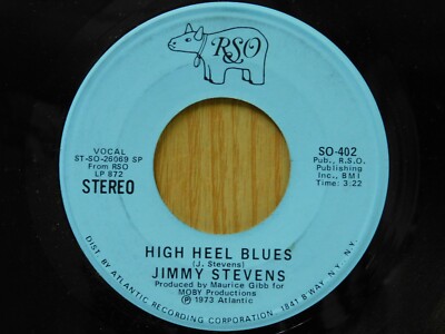 Jimmy Stevens promo 45 High Heel Blues stereo bw mono on RSO | eBay