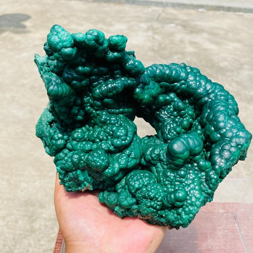 5.58lb Large Natural Unique Shape Malachite Crystal Mineral Rough ...