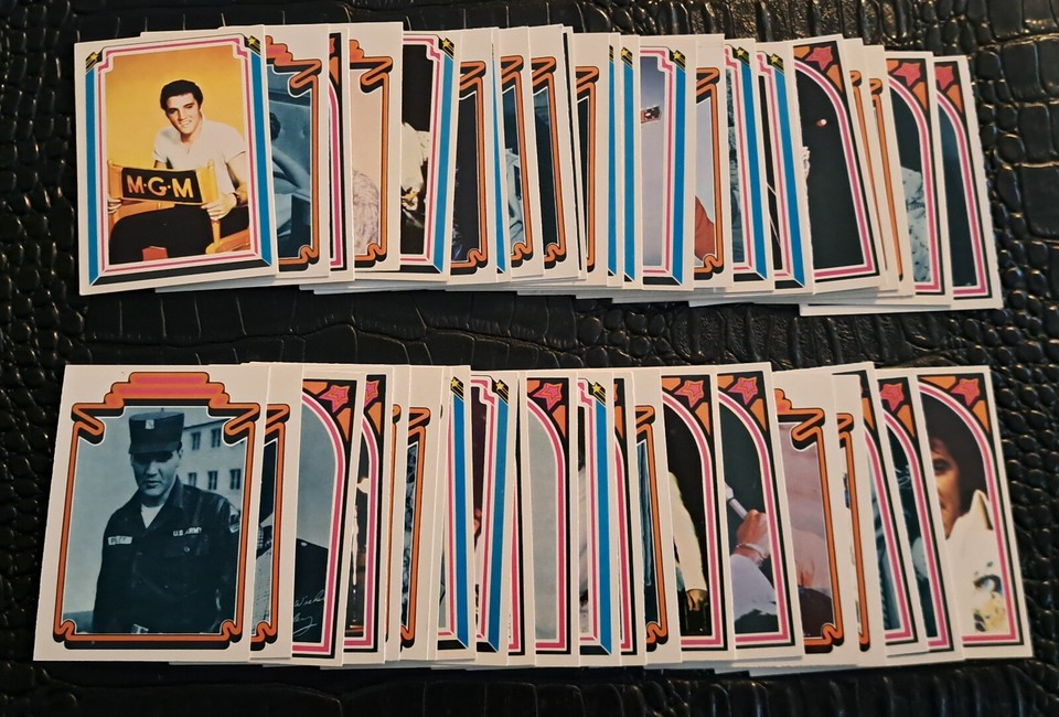 Vintage Elvis Presley 1978 Boxcar Enterprises Inc. Set Builder Cards ...