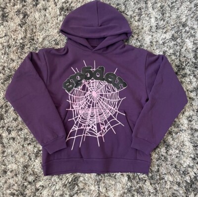 Sp5der Hoodie ‘Grape’ Size Medium | eBay
