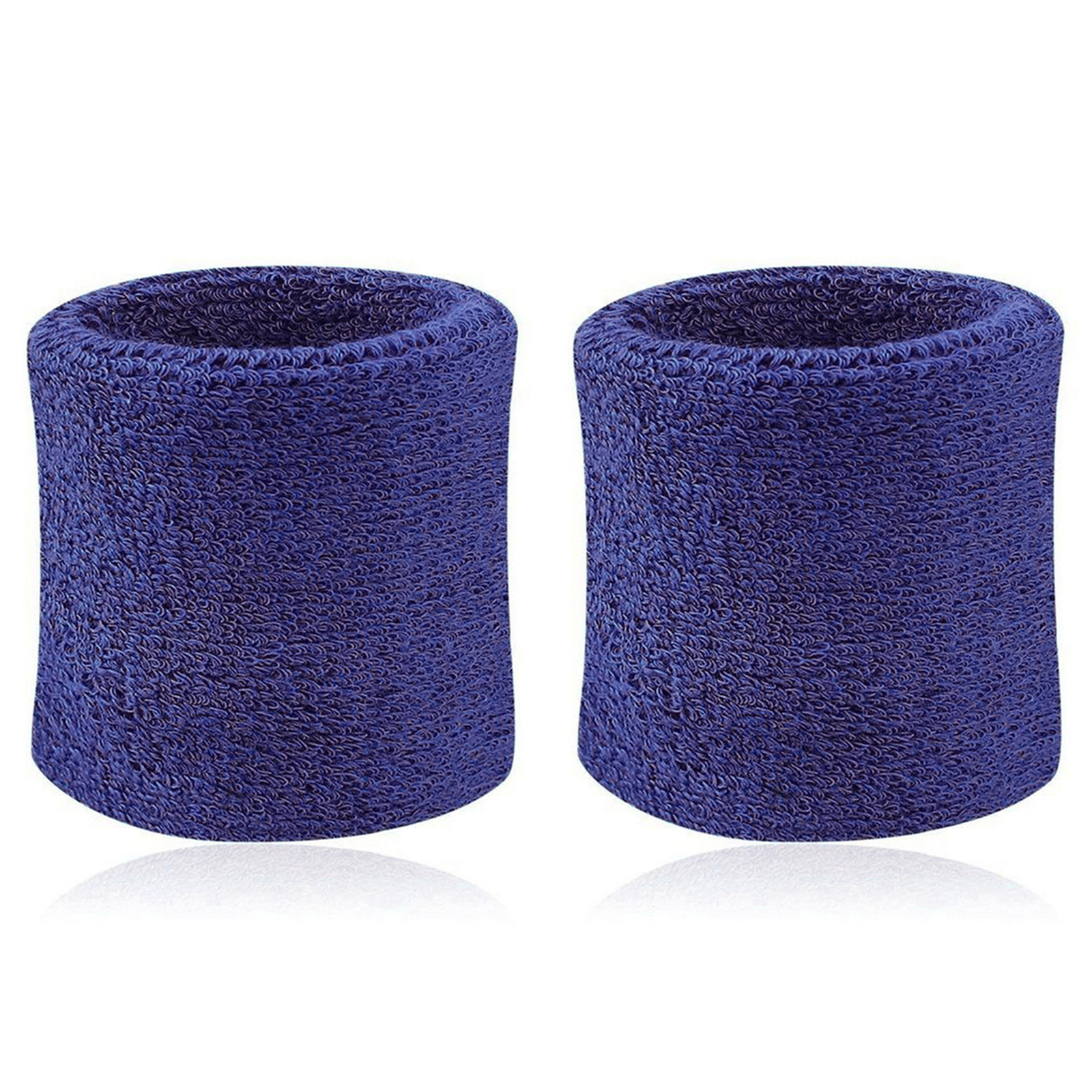 2pcs Sweatband Protective Breathable Cotton Absorbent Wrist Band ...