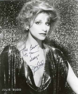 Julie Budd- Signed B&W Photograph | eBay