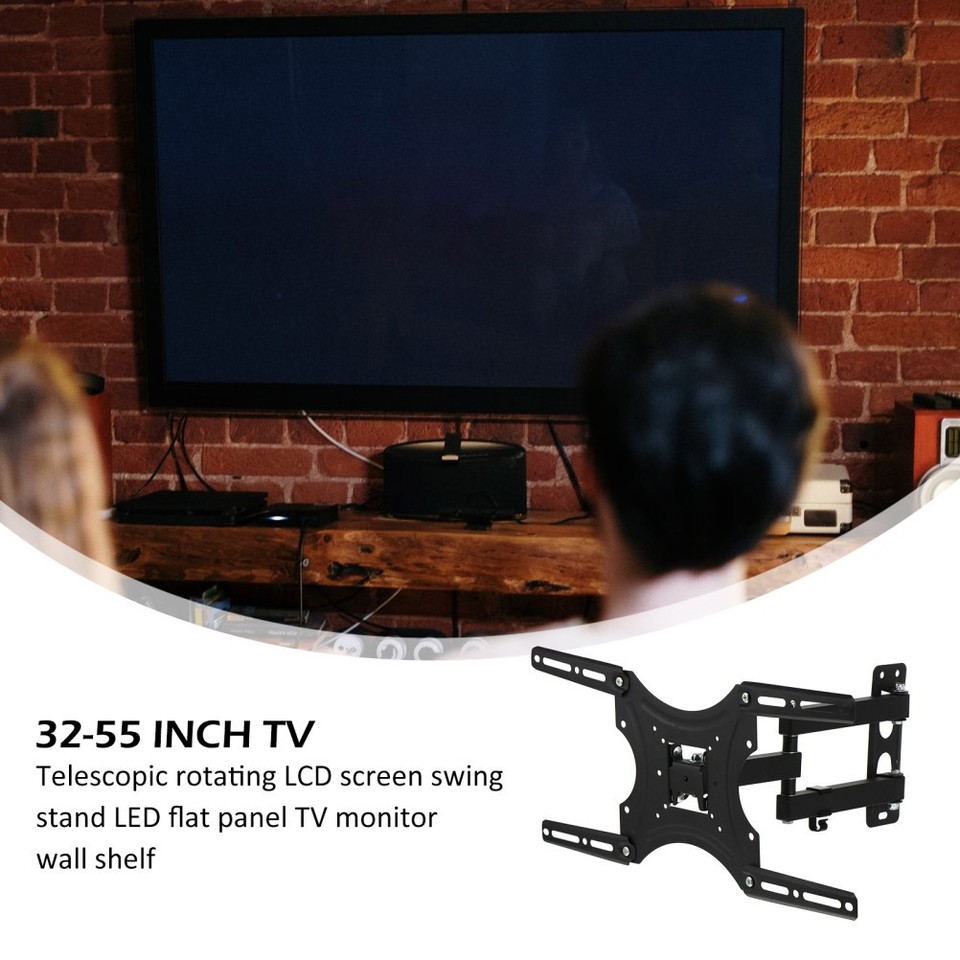 Monitor Light Stand Riser with Rgb Hanging TV Rack Storage Support ...