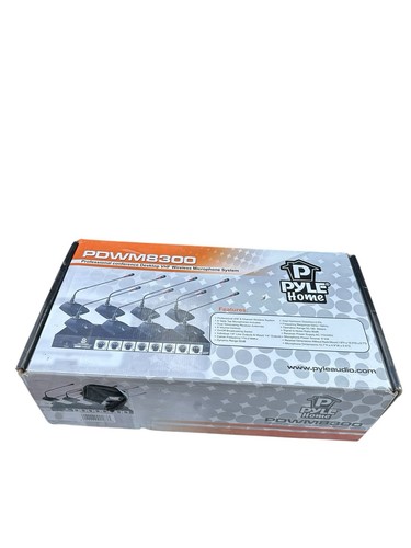 Pyle PDWM8300 Professional Wireless Microphone System 8 Mic Audio ...