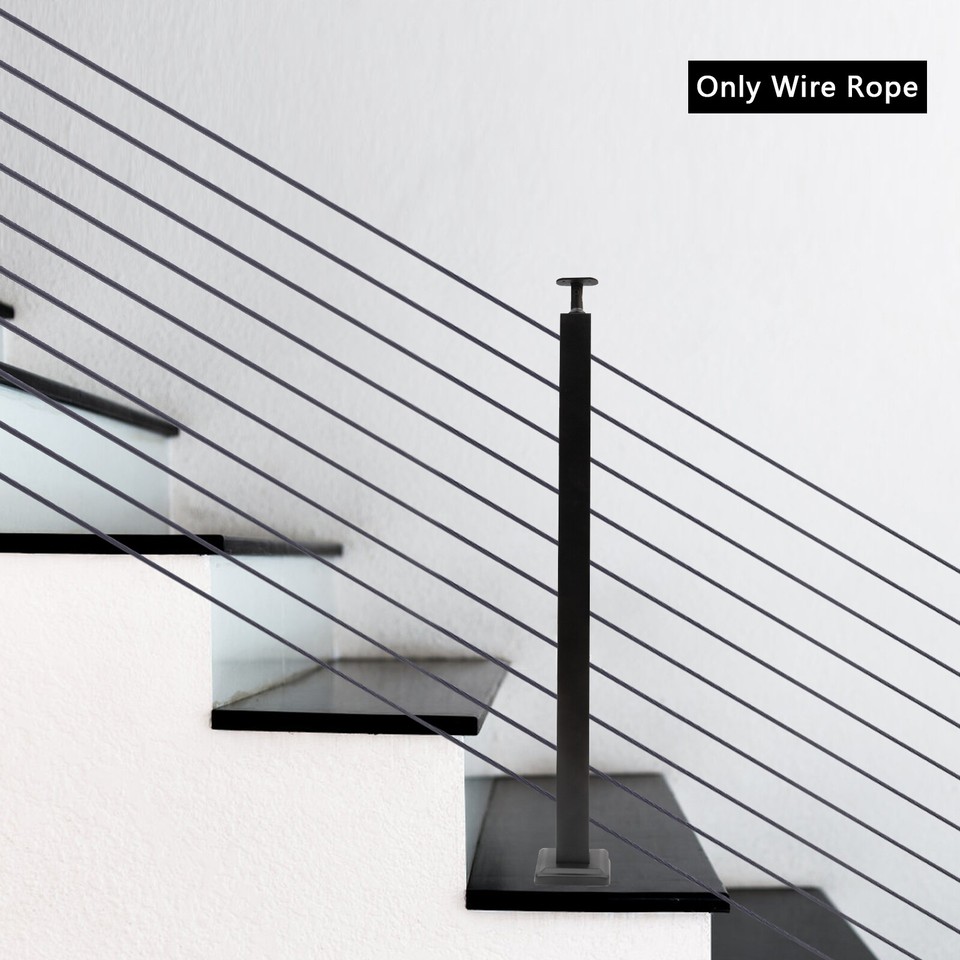 Stainless Steel Wire Rope Cable Railing Aircraft Stair Deck Fencing ...