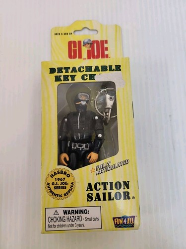 1998 GI Joe Action Sailor Detachable Key Chain - Classic Collection | eBay