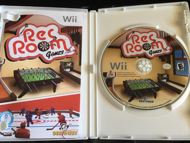 Rec Room Games (Nintendo Wii, 2009) Complete w/ manual | eBay