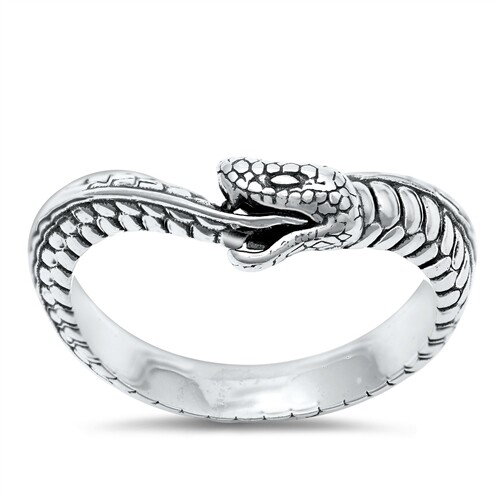 NEW! Sterling Silver 925 SILVER RING SNAKE RING DESIGN SIZES 4-9 | eBay