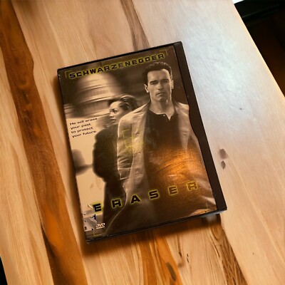 ERASER Arnold Schwarzenegger 1996 Warner Brothers DVD Widescreen and ...
