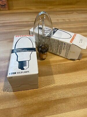 (2) Two Sylvania E17 Medium Base High pressure Sodium Bulbs | eBay