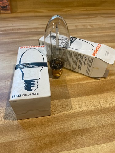 (2) Two Sylvania E17 Medium Base High pressure Sodium Bulbs | eBay