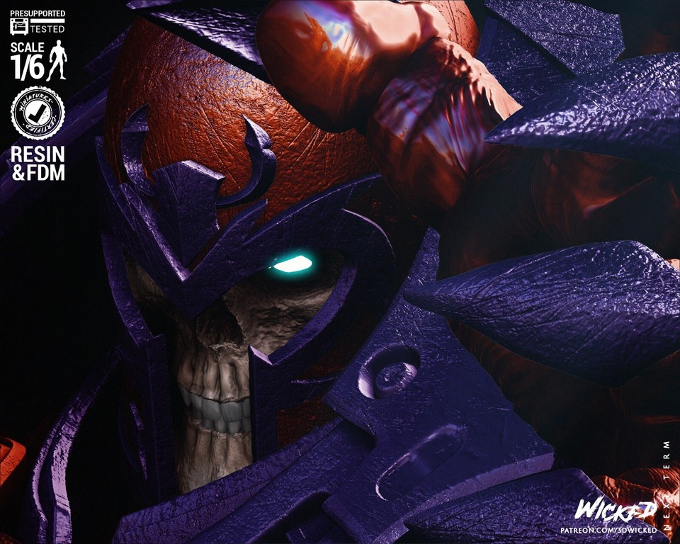 Onslaught Model Kit | Marvel 3D Resin Printed Statue | Unpainted ...