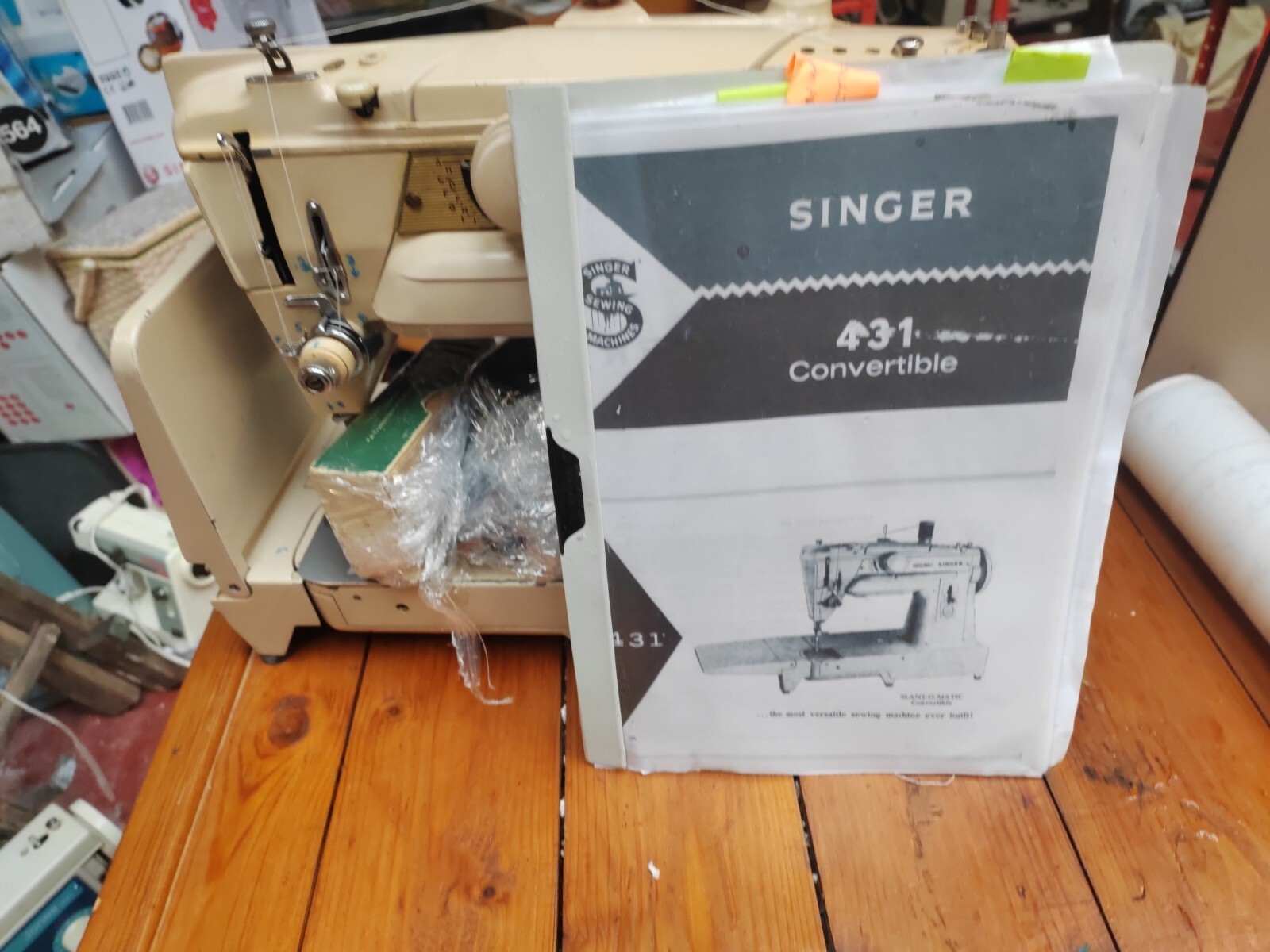 SINGER 431G Convertible Heavy Duty Upholstery & Leather Make in Germany ...