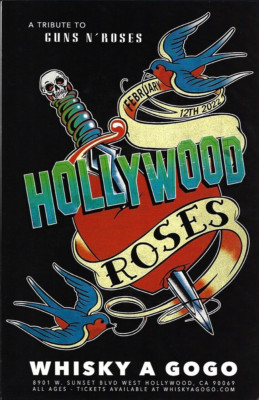 Hollywood Roses Concert Poster From The Whisky A Go Go | eBay