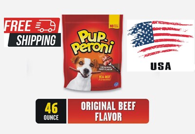 Pup-Peroni Dog Snacks, Original Beef Flavor 46 oz. | eBay