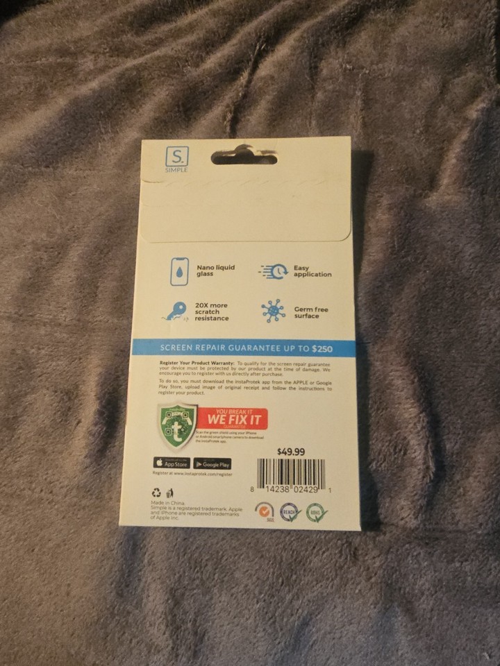 Simple Liquid Glass Screen Protector Easy Wipe On 9H Sapphire Hardness Clear | eBay