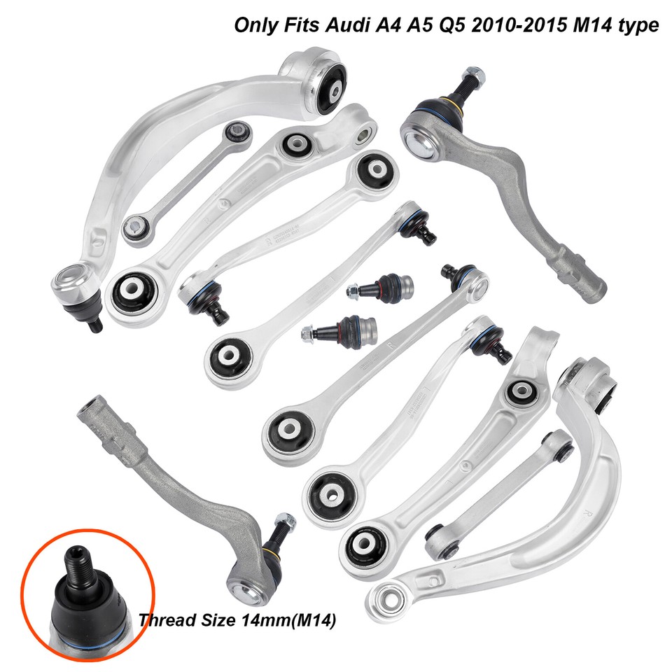 Front Control Arm (14PCS) For 2011-2016 Audi A4 A5 S4 S5 Q5 Quattro ...