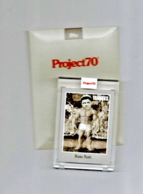 2021 TOPPS PROJECT 70 BABE RUTH by RON ENGLISH #107 | eBay