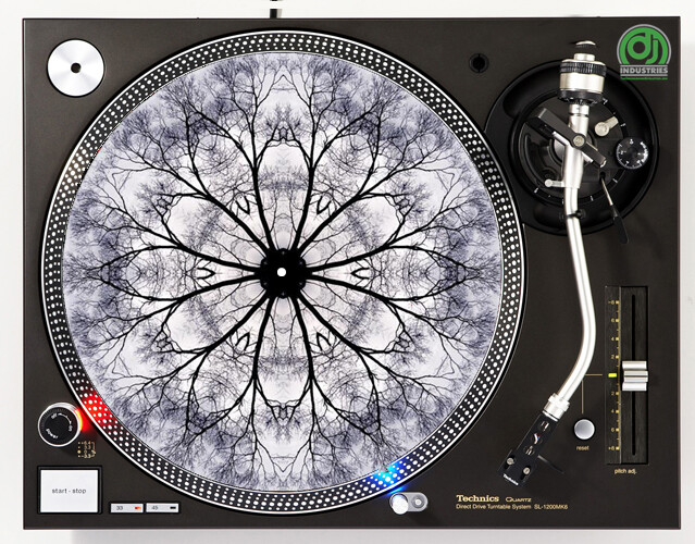 TREE MANDALA - DJ SLIPMAT 1200's or any turntable, record player | eBay