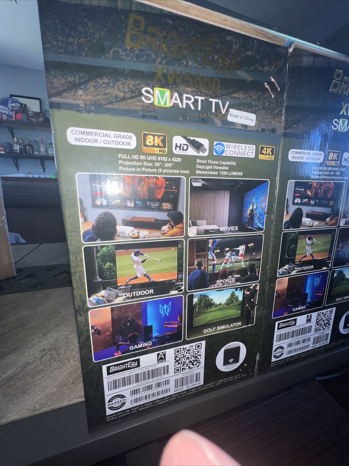 SHIPS TODAY NEW IN BOX Brightera VPL Projector XW5000 Bright Era ...