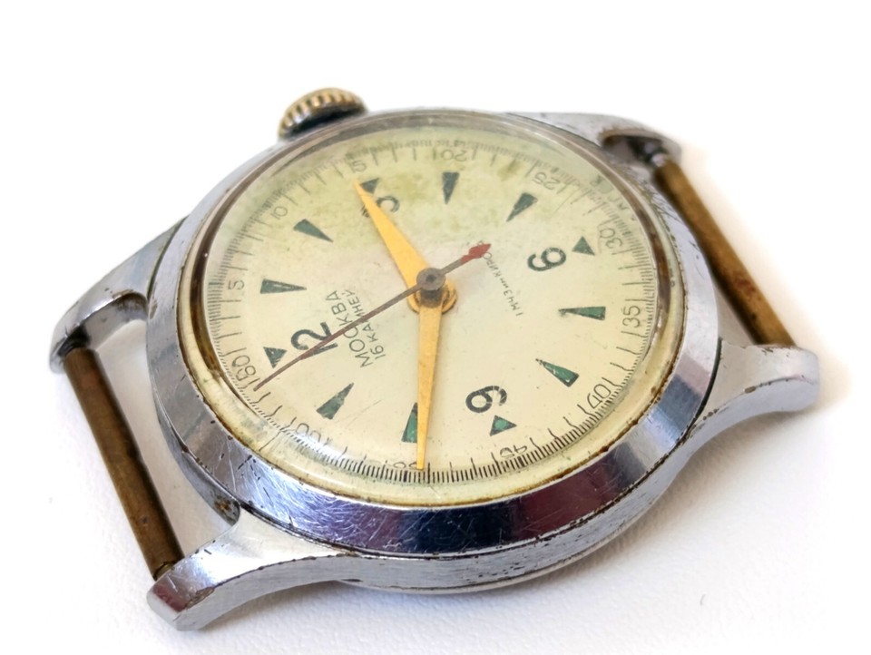 Vintage 1957 Moskva Watch by 1st Moscow Watch Factory (Kirov) | eBay